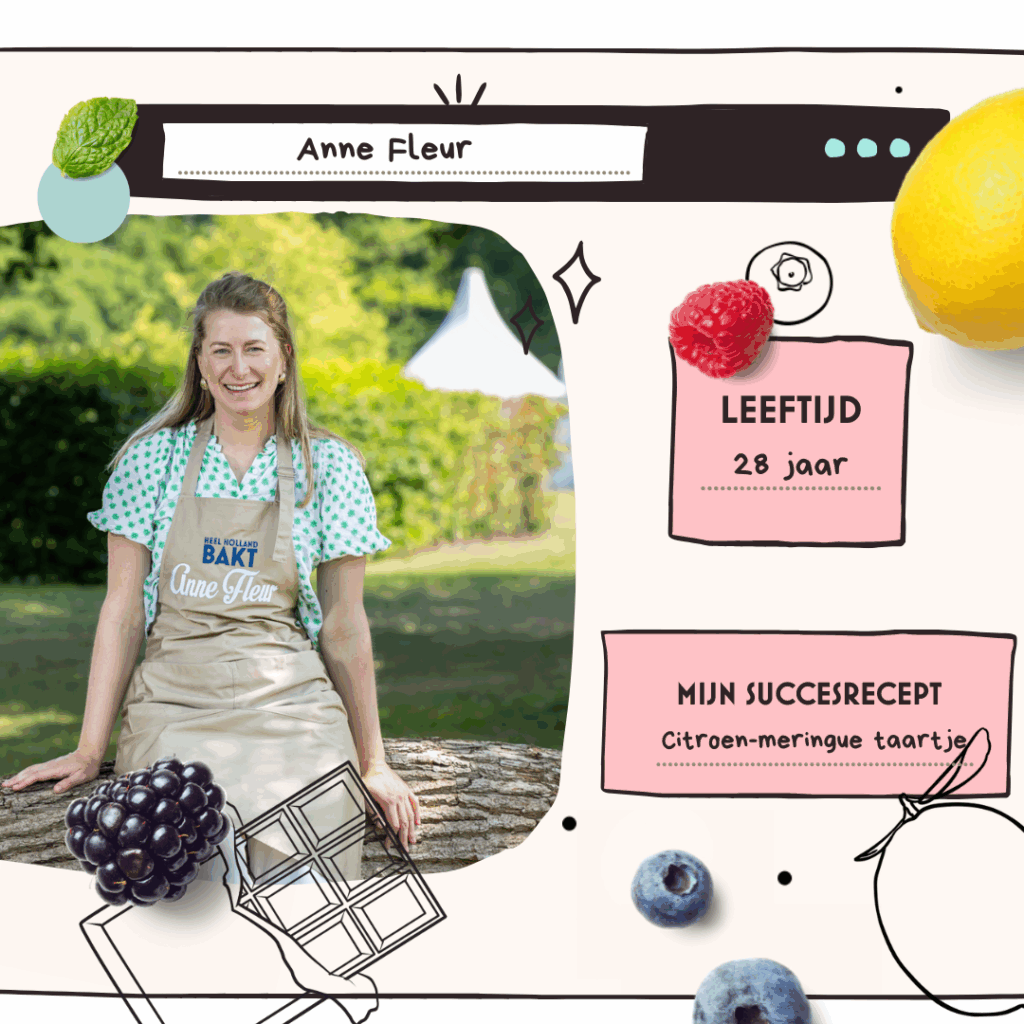 Anne Fleur - Heel Holland Bakt